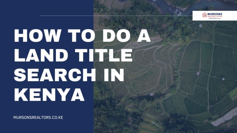 How to Do a Land Title Search in Kenya (and Why You NEED To)