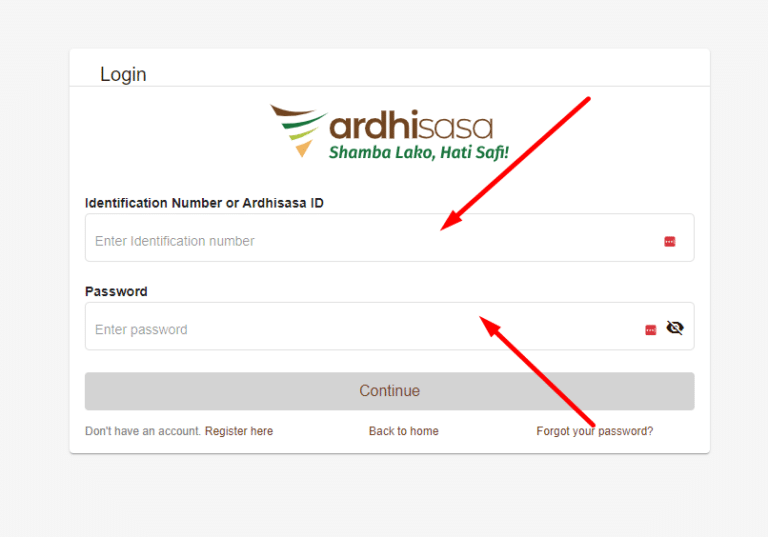 Latest Ardhi Sasa Login Guide + Link (2025)