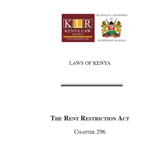 The Rent Restriction Act in Kenya Explained (2025)